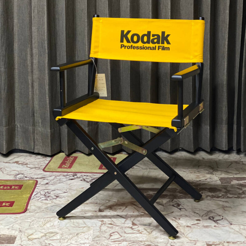 美國柯達 Kodak 木製折疊導演椅 - F.camera